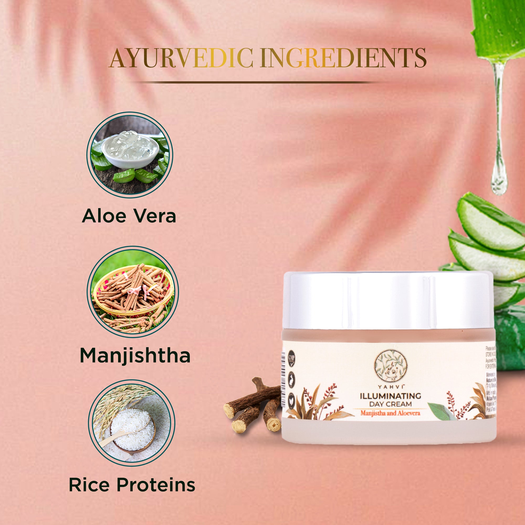 Buy Yahvi Illuminating Day Cream With Manjistha & Aloevera Online At ...
